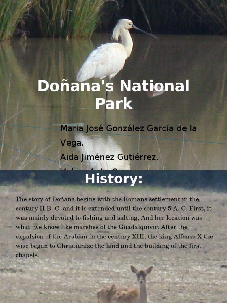 Doñana's National Park: María José González García de La Vega. Aida ...