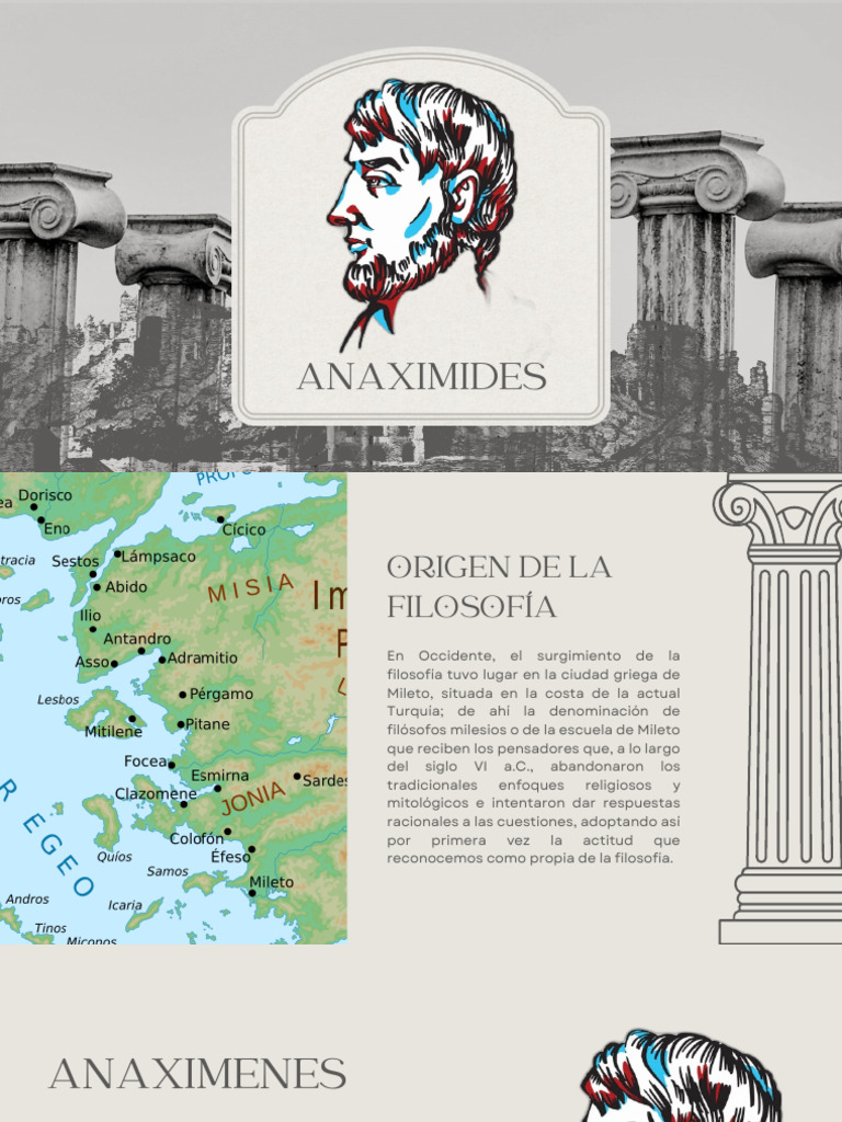 Anaxímenes y el aire como arkhé | PDF | Metafísica