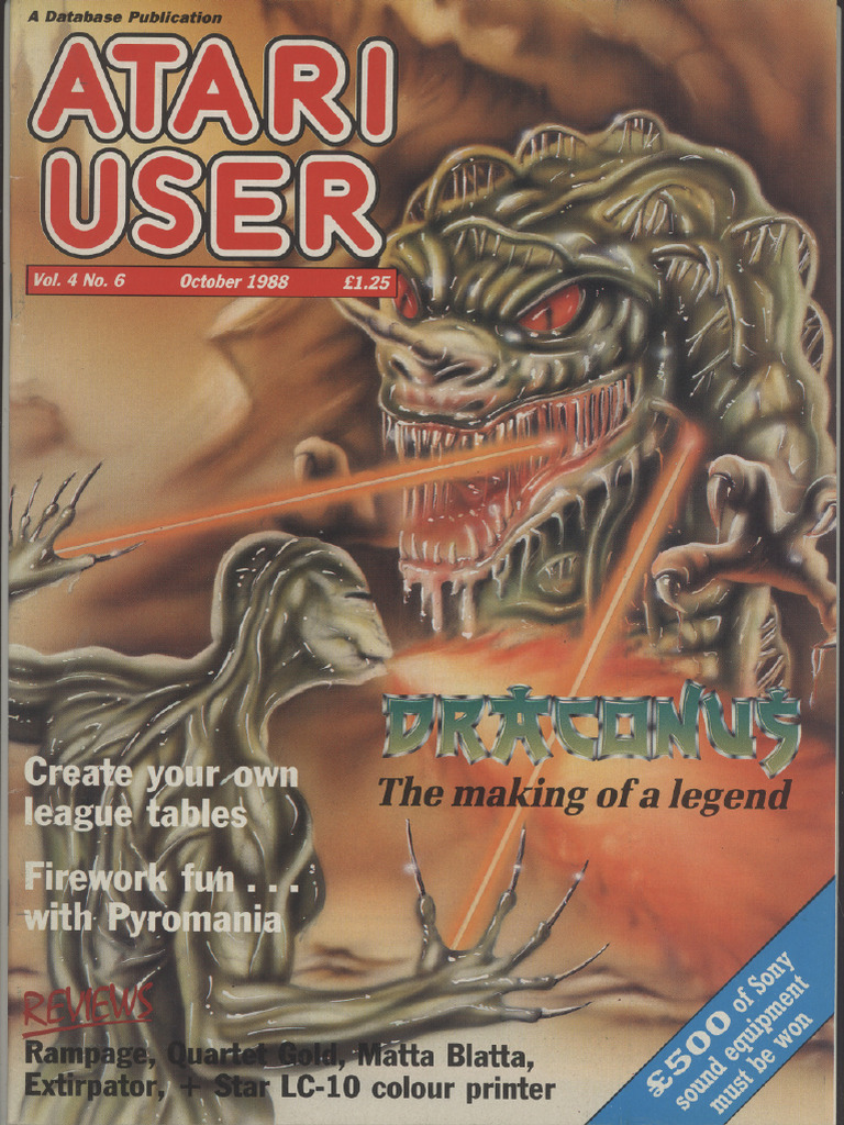 AtariUser42 Oct88 | PDF | Computer Architecture | Computing