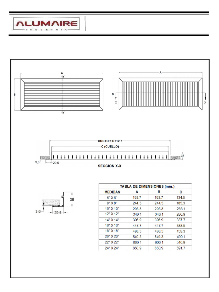 Memoria Descriptiva - IIMM - ANEXO 1.2. Rejilla Tipo 2 | PDF