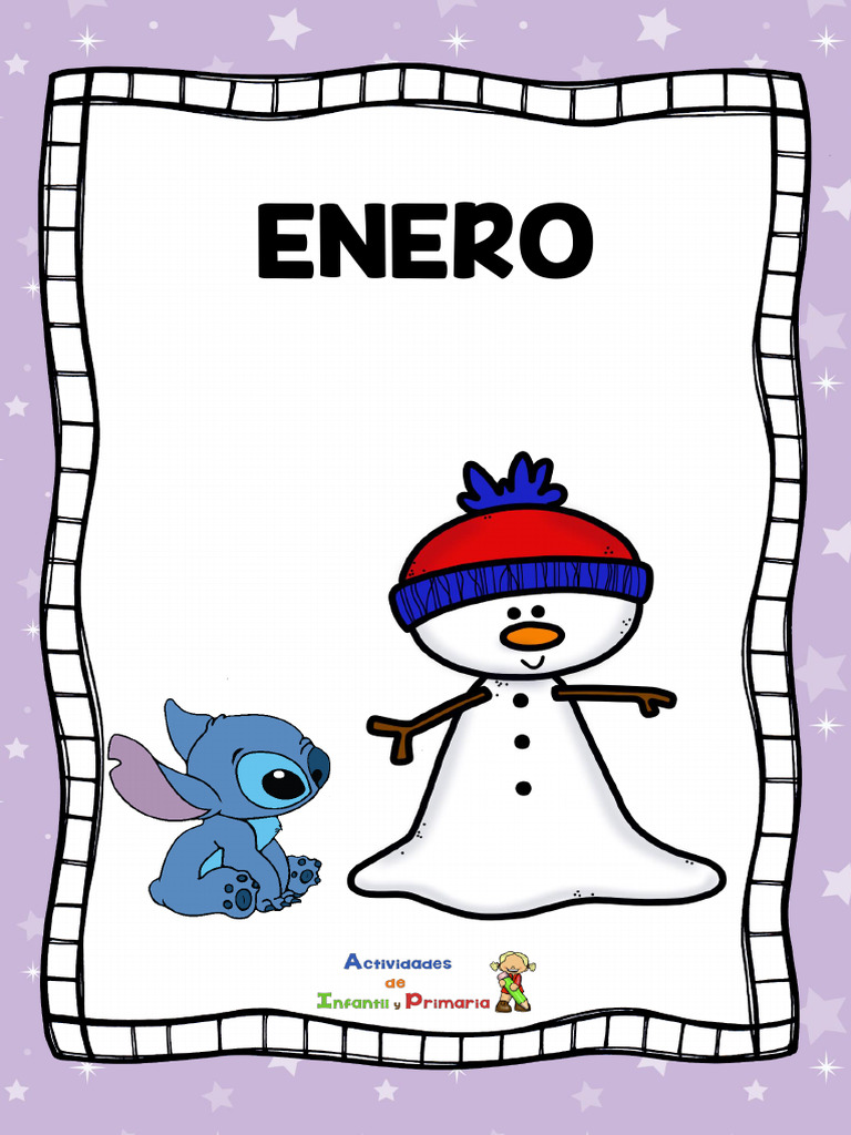 Carteles Meses Del Ano Lilo y Stitch | PDF