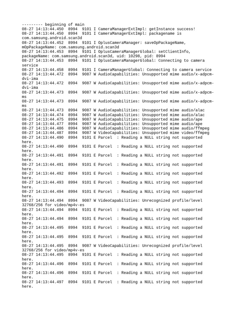 Logcat 1756275224189 | PDF | Computing | Computer Architecture