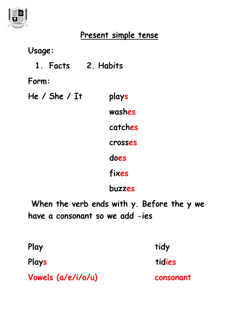 Present Simple Tense | PDF