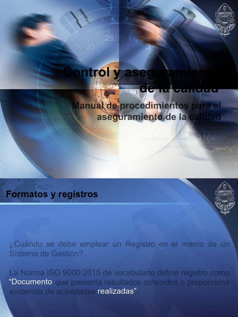 03 - Formatos y Registros | PDF | Información | Calidad (comercial)