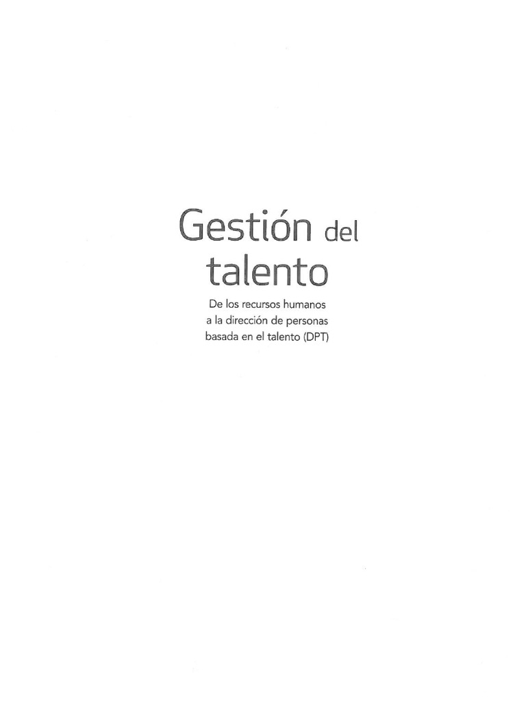 Gestion de Talento Humano Roberto Lunas Aroca | PDF