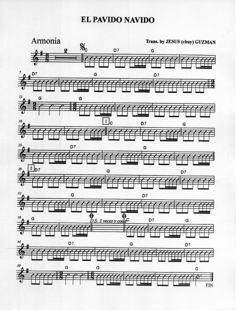 Armonia - El Pavido Navido | PDF