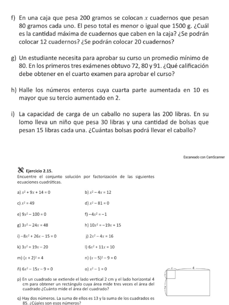 Trabajo Grupal de Matemáticas. | PDF