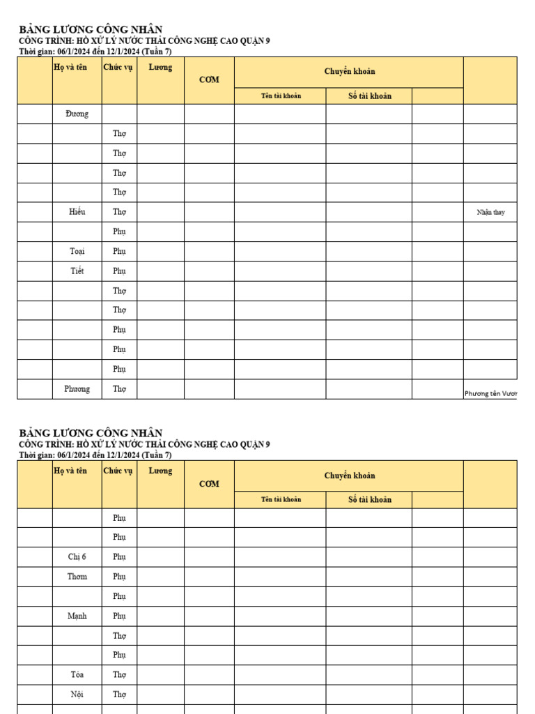 Luong Tuan 7. So TK | PDF