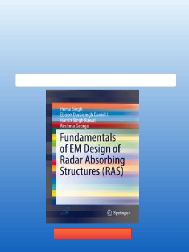 Fundamentals of EM Design of Radar Absorbing Structures RAS 1st Edition ...