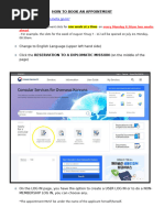 How to Register on Consular Services 24 | PDF | Law