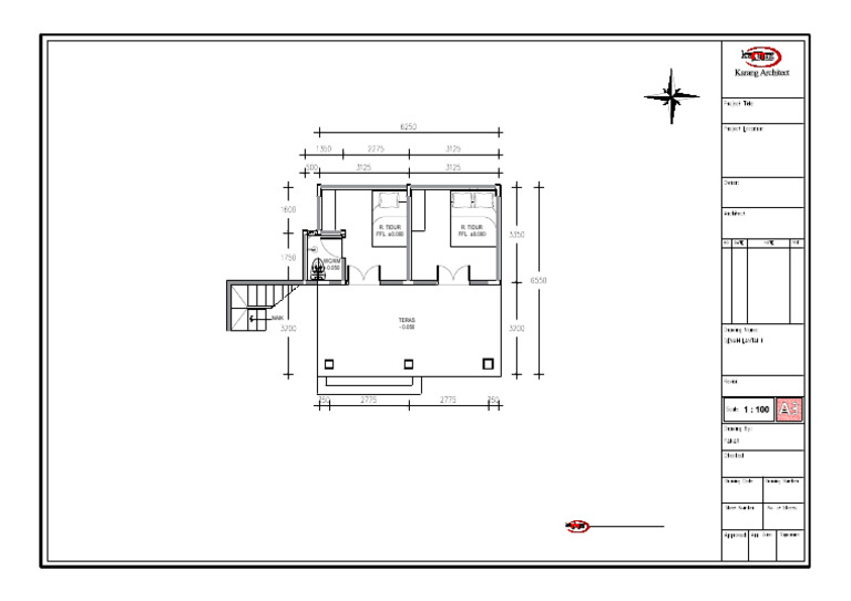 Denah LT 1 | PDF