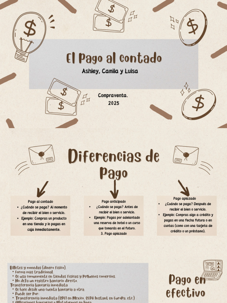 Tema 7 El Pago Al Contado | PDF
