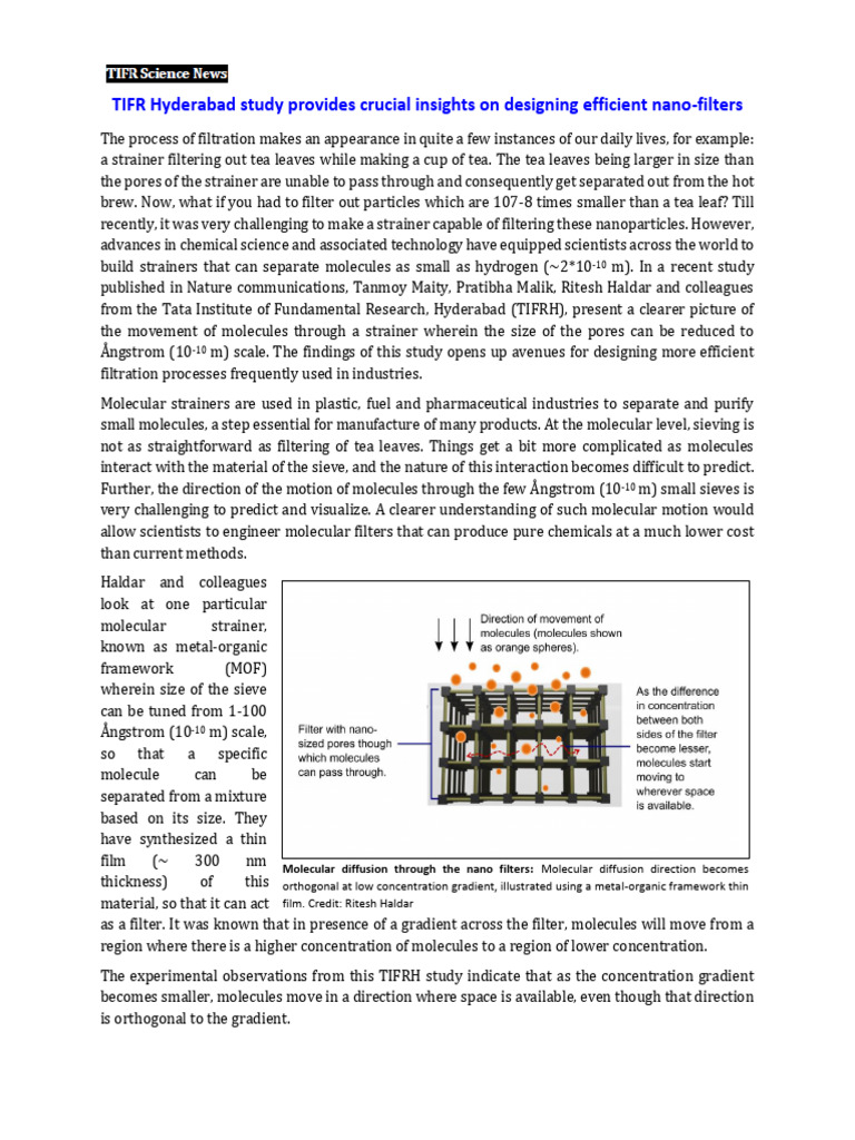 TIFR Hyderabad Study Provides Crucial Insights On Designing Efficient ...