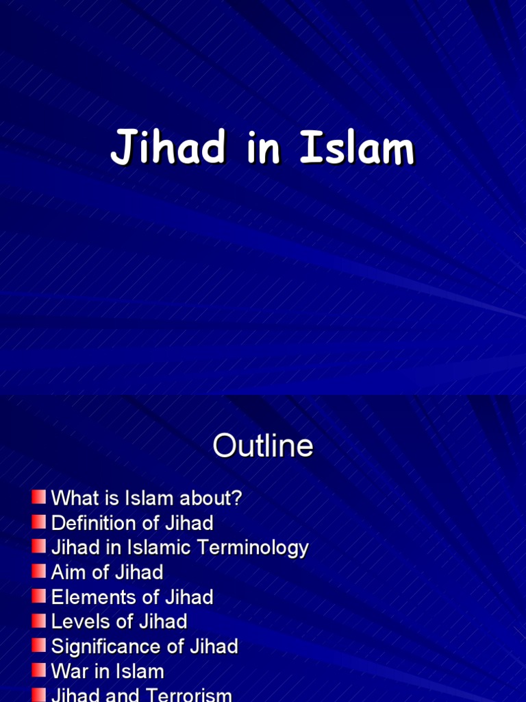 What Is Jihad 1196910799166269 2 | PDF