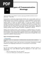 7 Types of Communicative Strategies | PDF | Nonverbal Communication ...