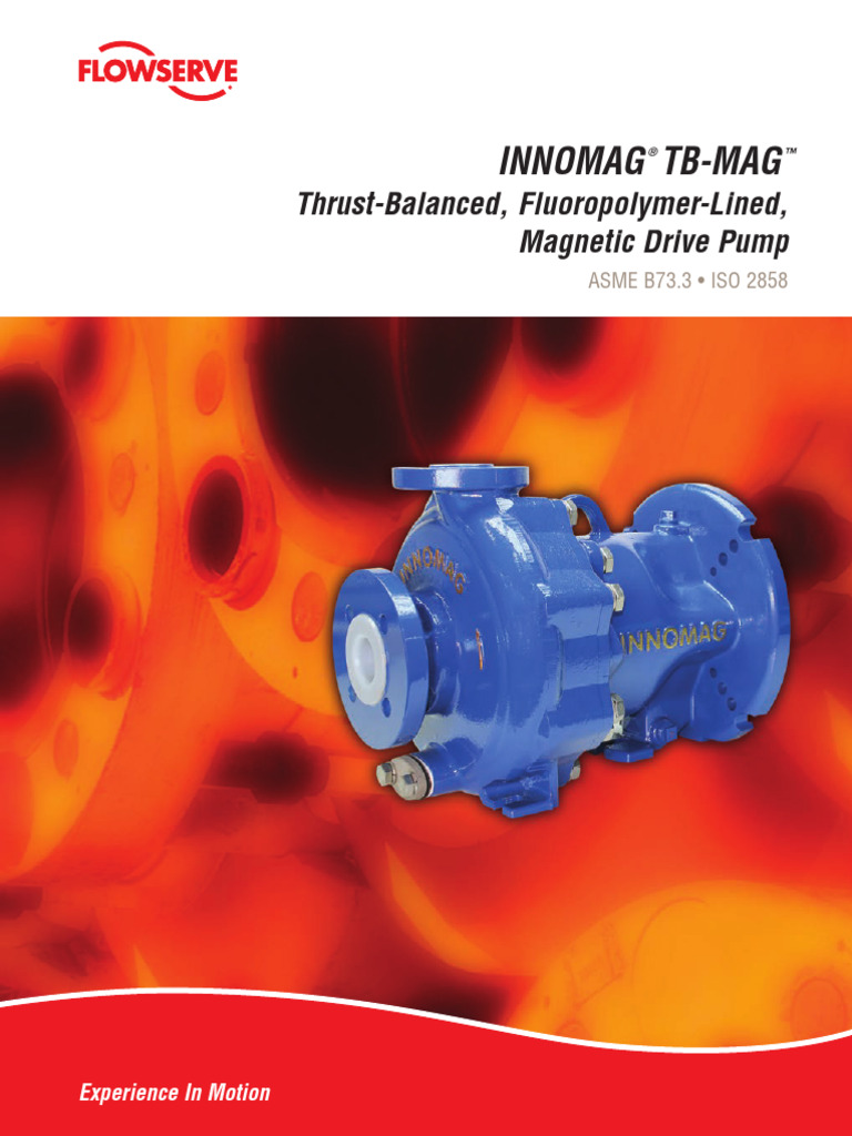 Innomag® Tb-Mag | PDF | Pump | Bearing (Mechanical)