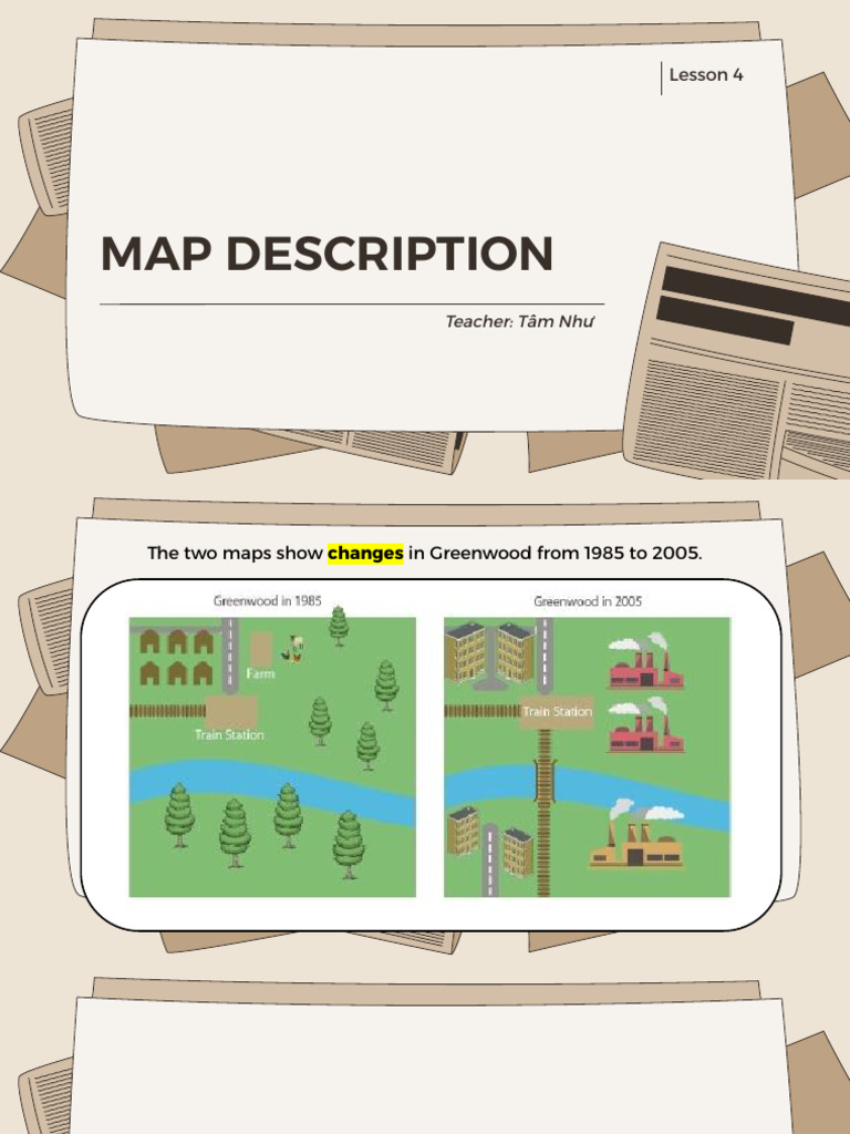 LESSON 4 Skill Writing Maps | PDF | Subject (Grammar) | Linguistics