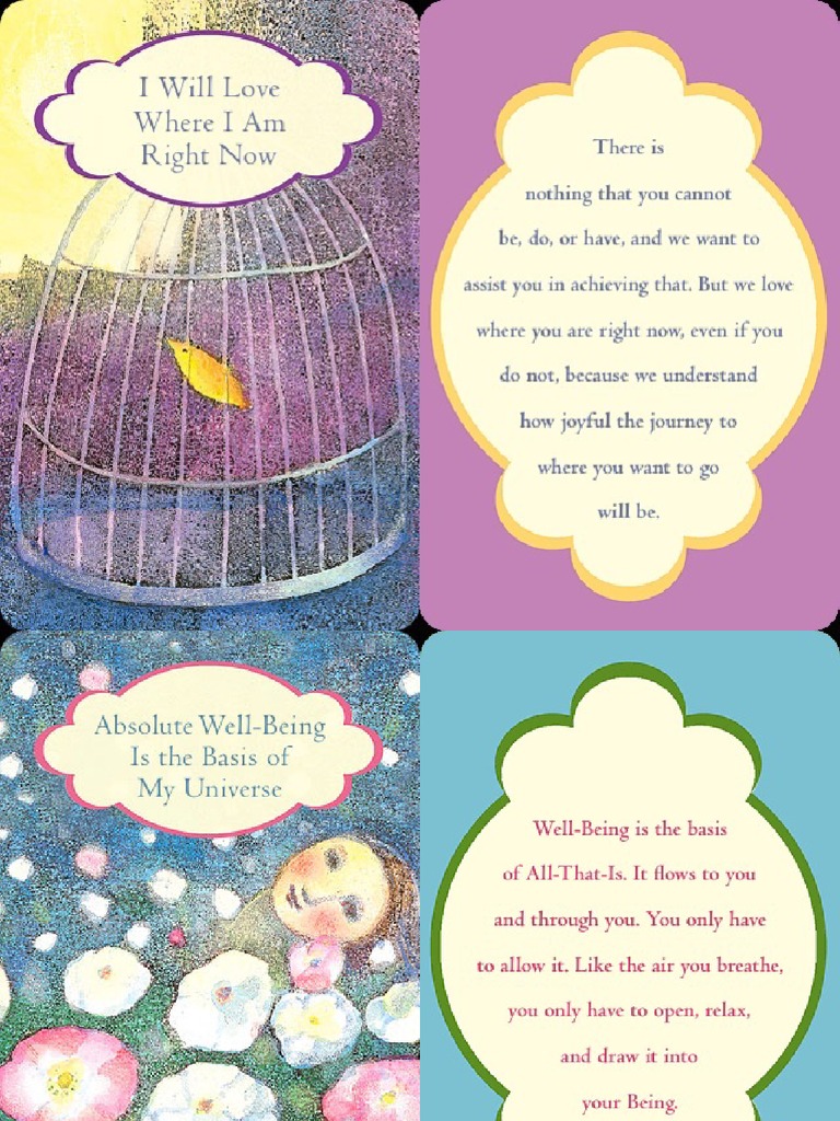 Ask & It Is Given - Cards (2007) | PDF