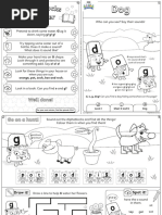Jolly Phonics Group 3 Worksheets | PDF