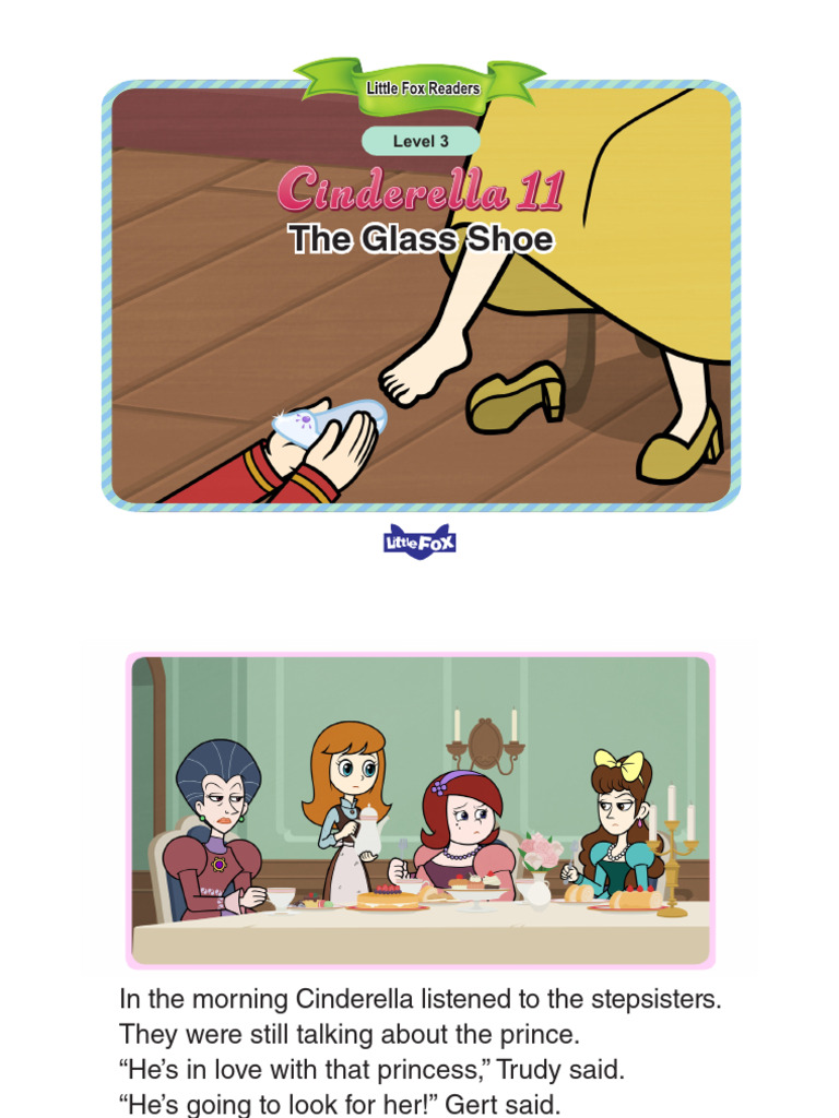 Lv03-011 - Cinderella 11 - The Glass Shoe | PDF