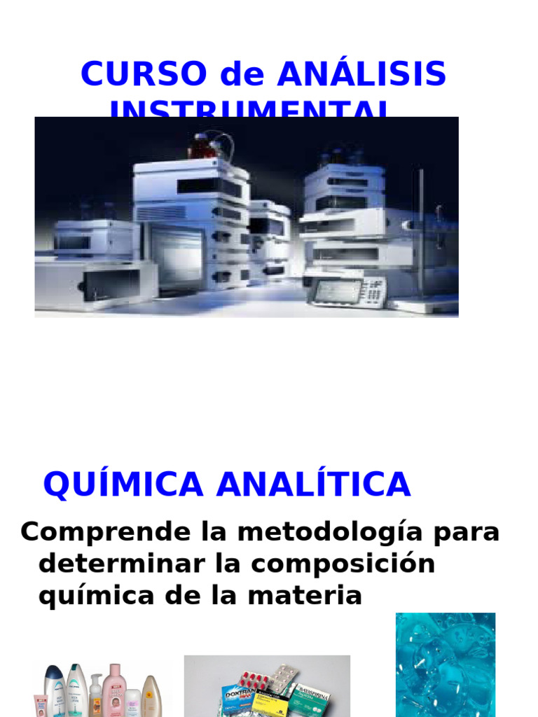 Métodos Instrumentales en Análisis Químico | PDF | Exactitud y ...