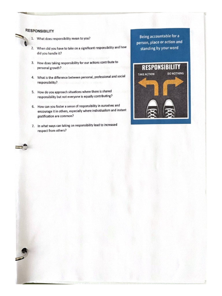 Responsibility | PDF