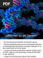 Microarreglos en Biología Molecular | PDF | Adn Microarray | Cáncer