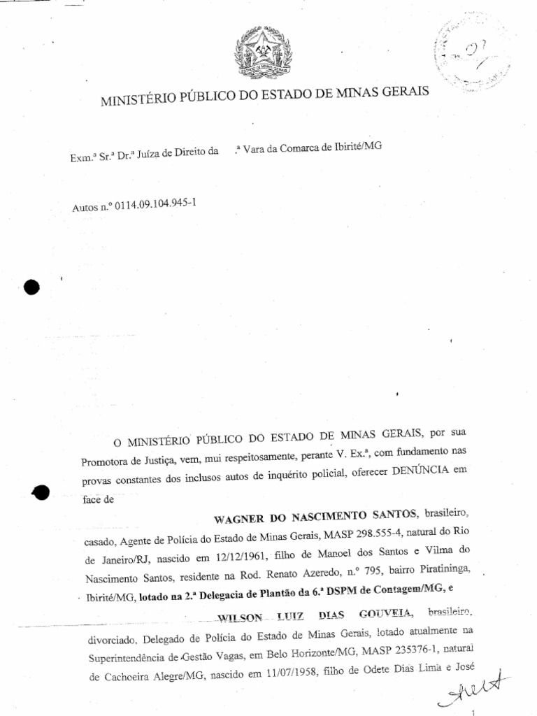 Modelo De Denuncia Pdf