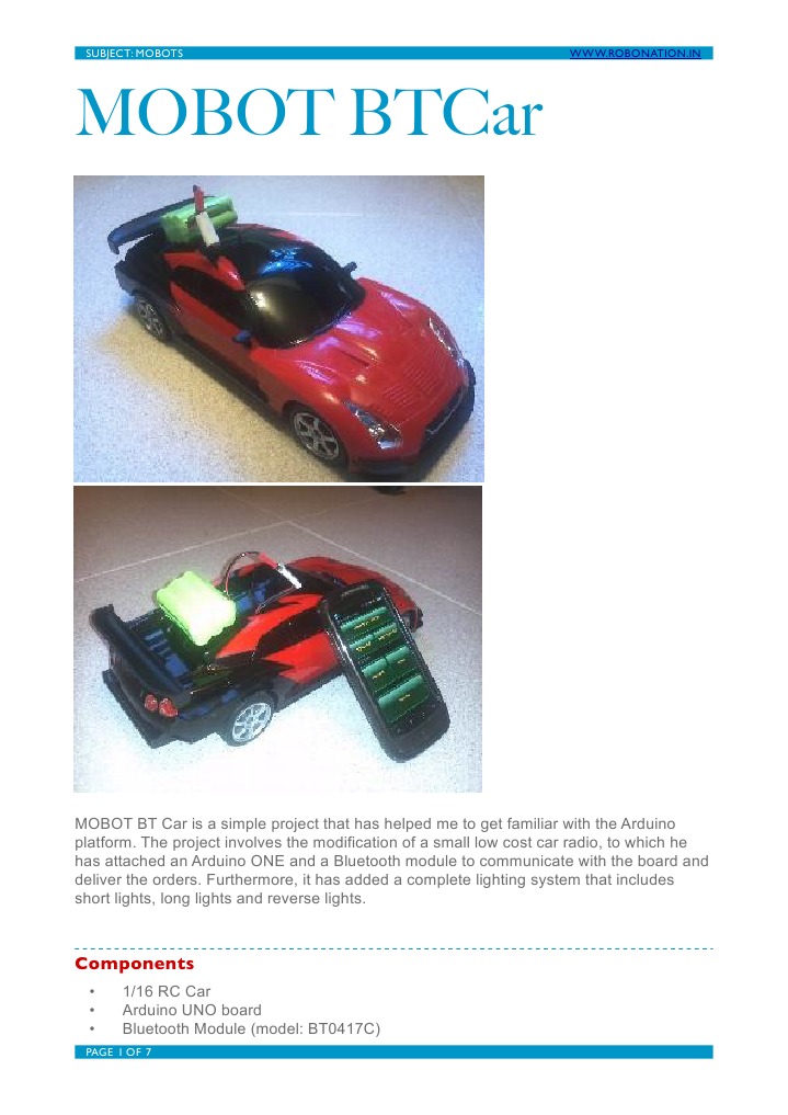 Mobot Bluetooth Robot Pdf Arduino Android Operating System 6188