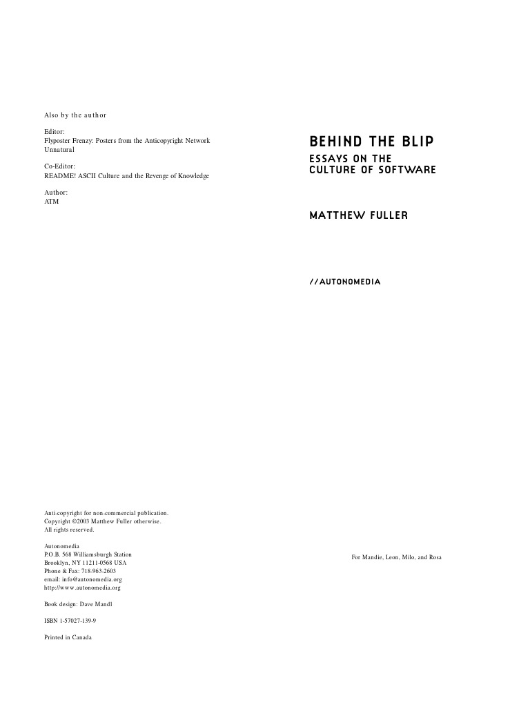 Blip Interface | PDF | Graphical User Interfaces | Simulation