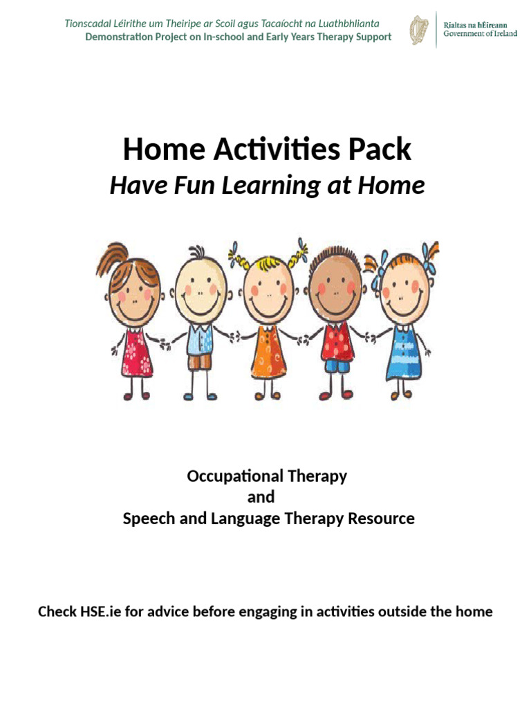 Fun Home Activities for Child Development | PDF