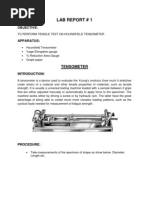 ASTM A1064_A1064M-09 | Ultimate Tensile Strength | Strength Of Materials