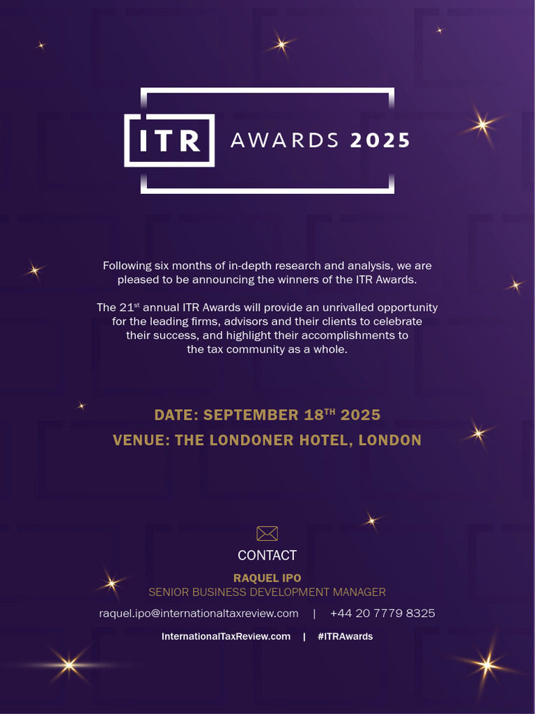 ITR Awards 2025 Booking Options | PDF | Invoice | Receipt
