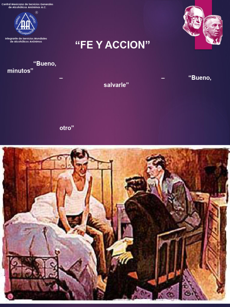 Décimo Aniversario del Grupo AA "Fe y Acción" | PDF