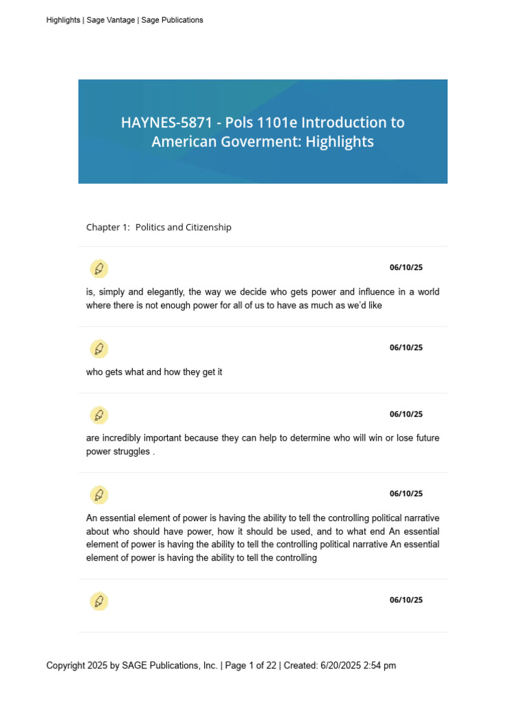 Highlights - HAYNES 5871 - 6 20 2025 | PDF | Capitalism | Liberalism