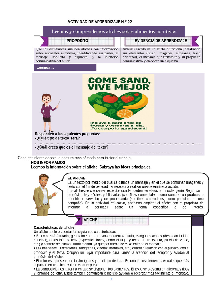 Cómo crear un afiche informativo | PDF | Póster | Imagen