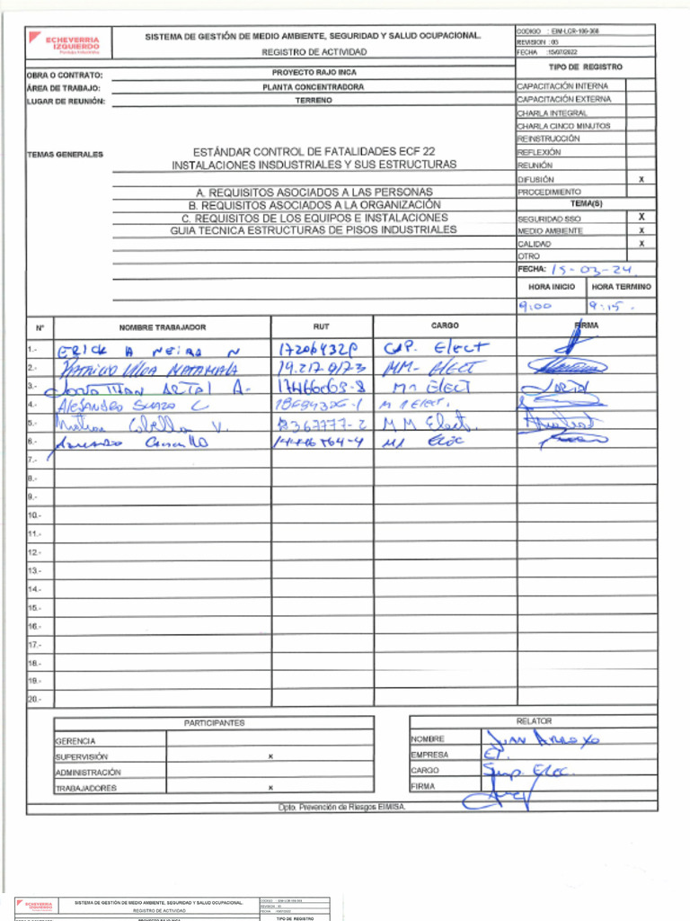 Precom Electrico | PDF