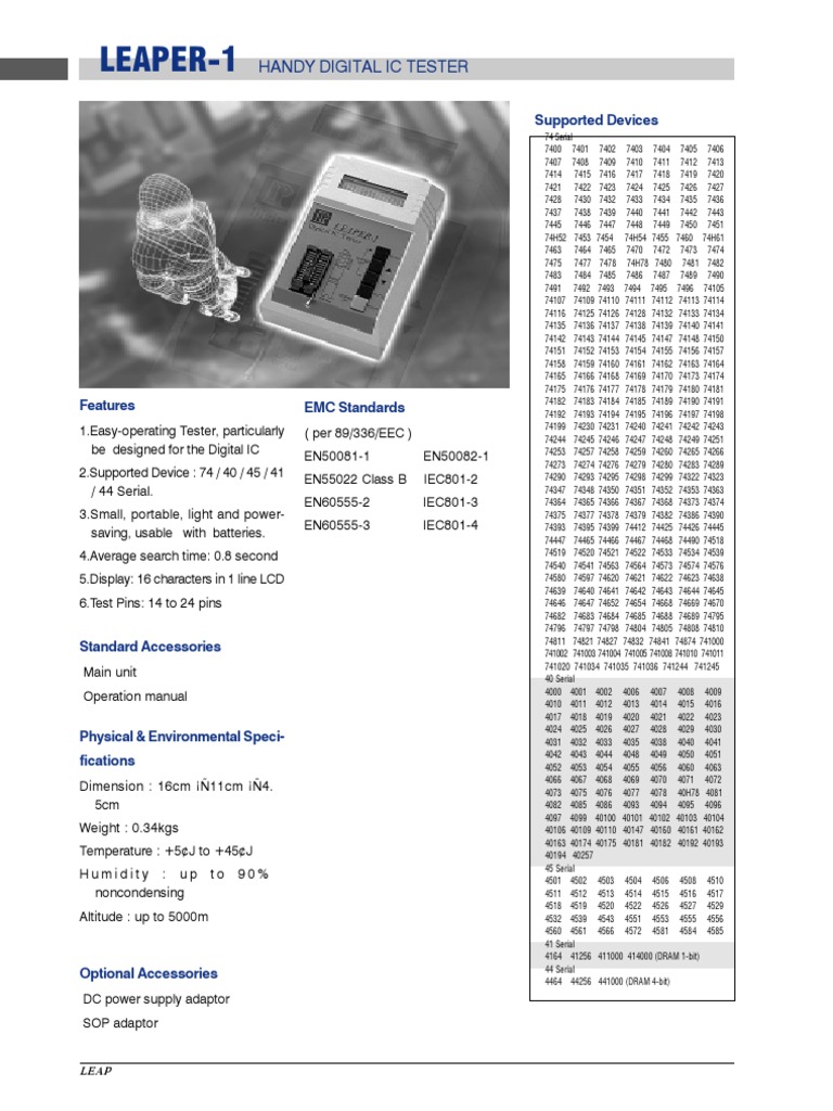 Datasheet 7425 | PDF | Electronics | Manufactured Goods