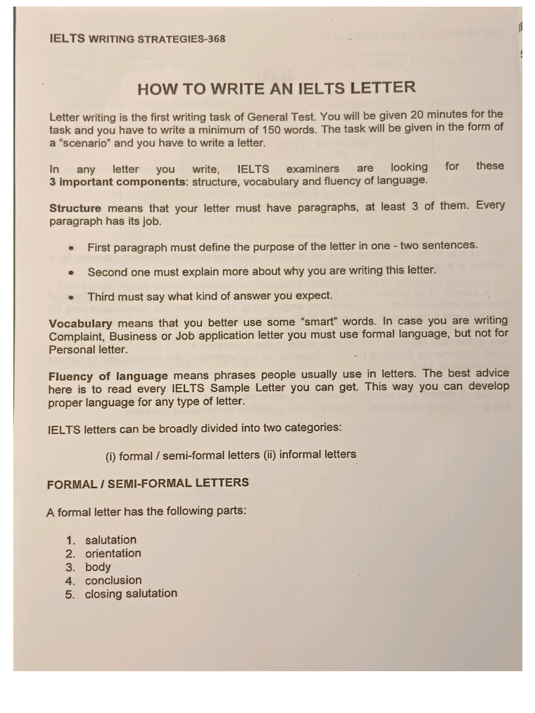 Writing Task 1 GD | PDF