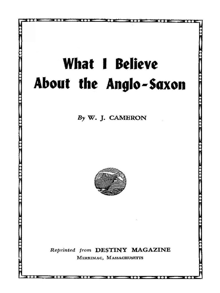 Understanding Anglo-Saxon Identity | PDF | Isaiah | Religious Belief ...
