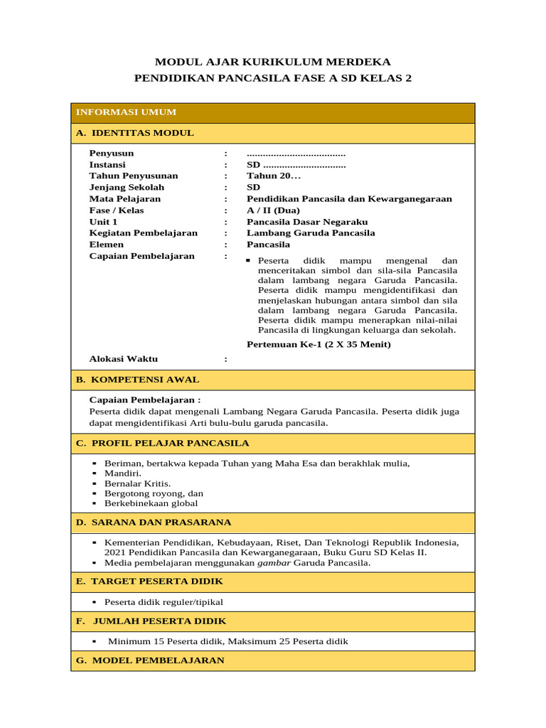 Modul Pak Mukhlis | PDF