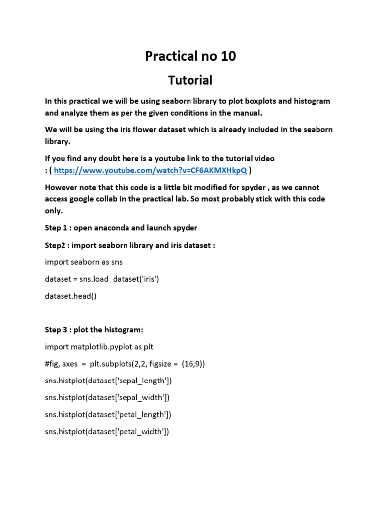 DSBDA Practical 10 Tutorial | PDF