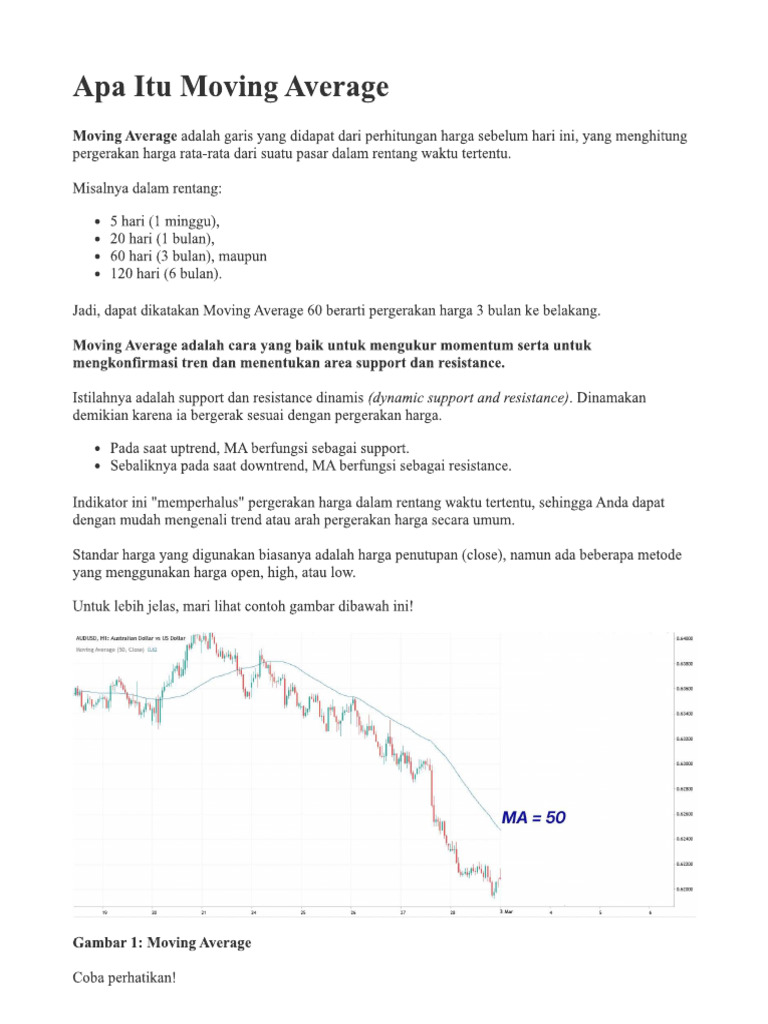 Apa Itu Moving Average | PDF