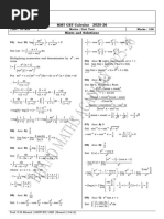 Math IEB Formula Sheet | PDF