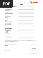 Format Lengkap Biodata Diri | PDF