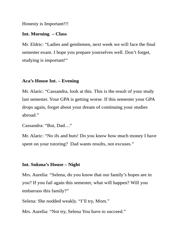 Script Writing | PDF