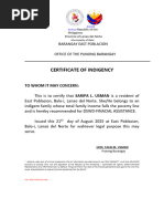 CERTIFICATe of Indigency Blank | PDF
