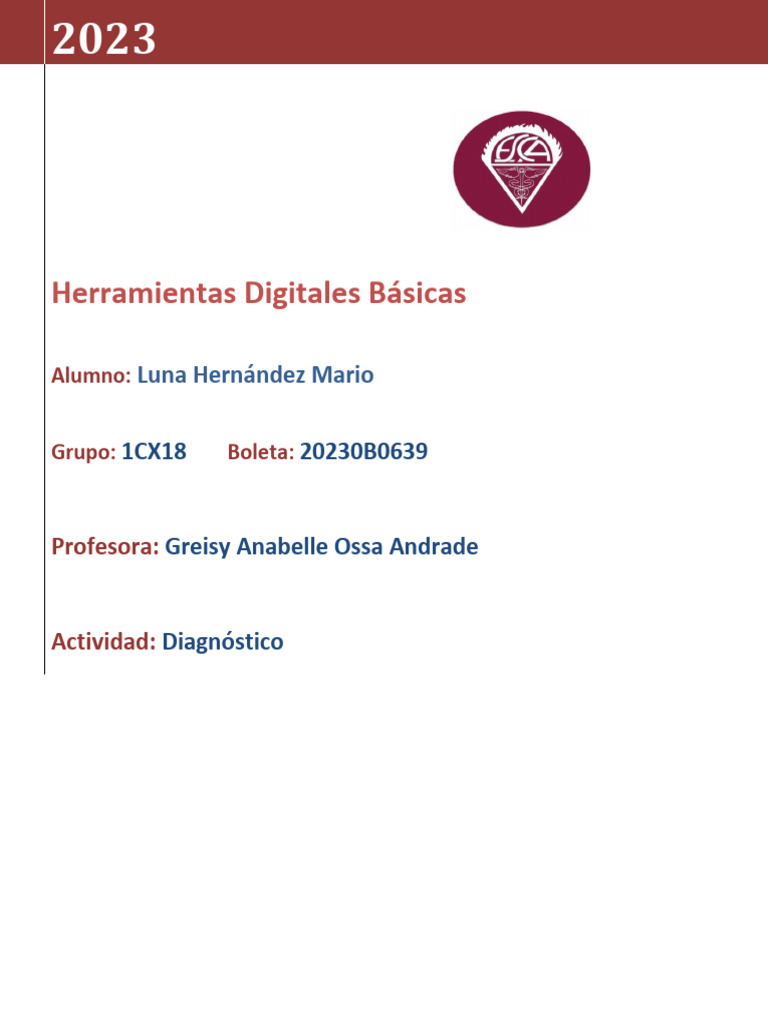 U3A15 Lunah Mario | PDF | Aprendizaje