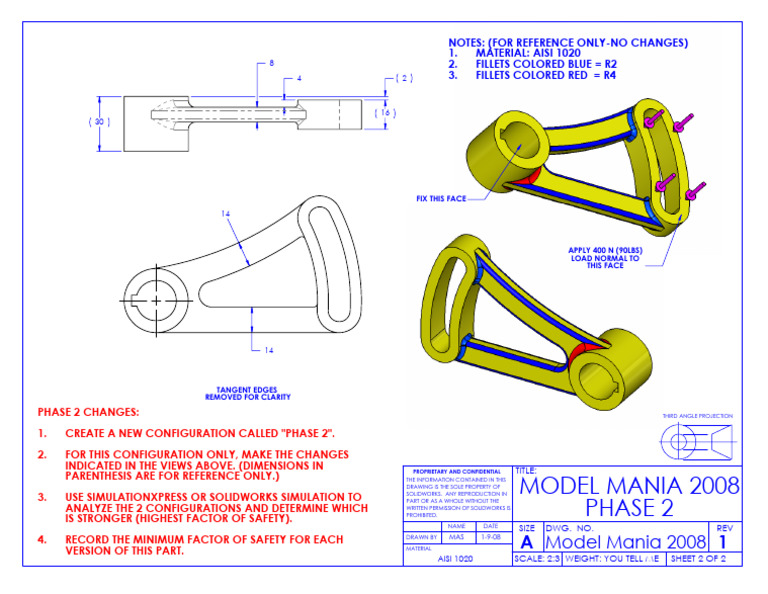 Model Mania 2008: Phase 2 Analysis | PDF