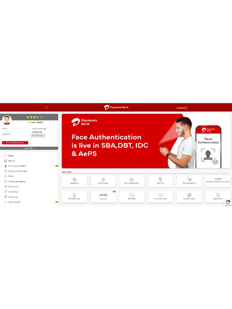 Airtel Banking Mitra Tez Portal | PDF